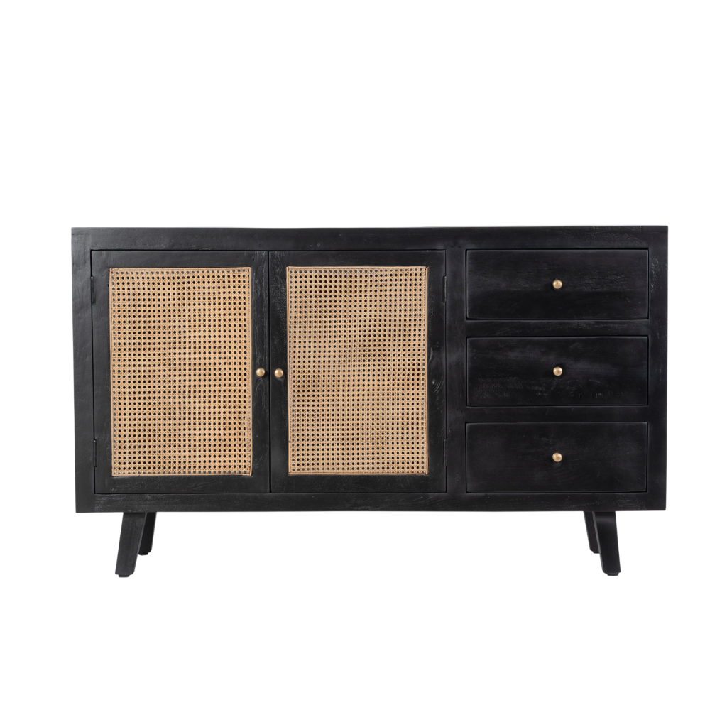 Pearson Cane Sideboard With Drawers - (DBA “Artique Rugs & Furniture ...